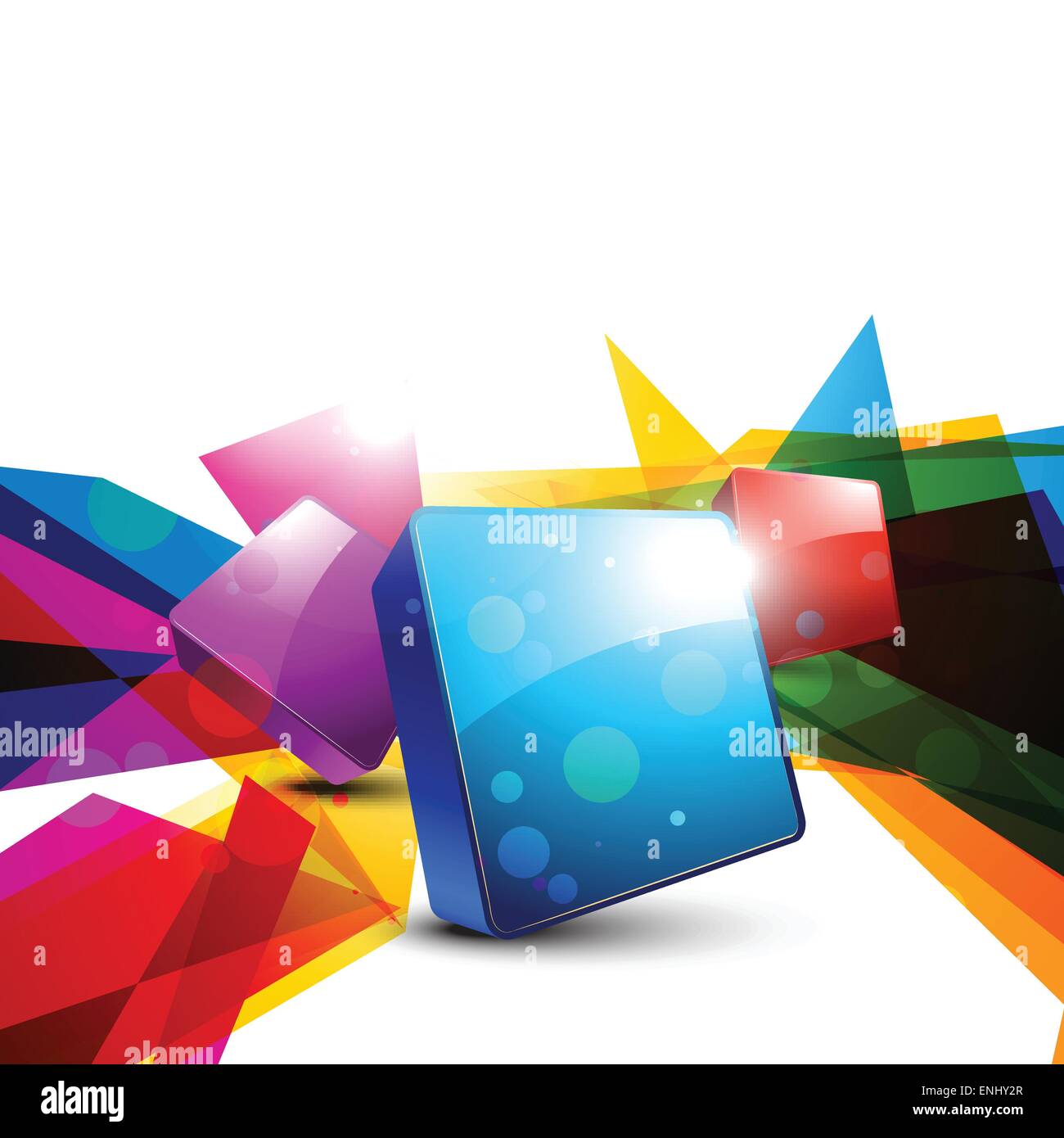 abstract 3d shape design art Stock Vector Image & Art - Alamy