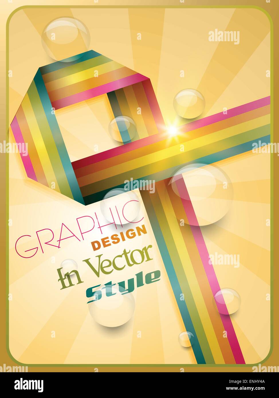 abstract retro style vector art Stock Vector Image & Art - Alamy