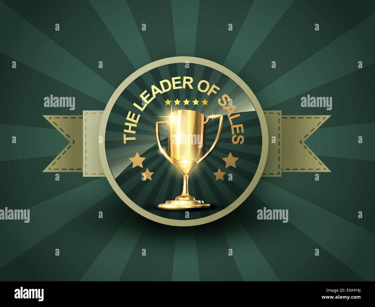 vector leader of sales label illustration Stock Vector Image & Art - Alamy
