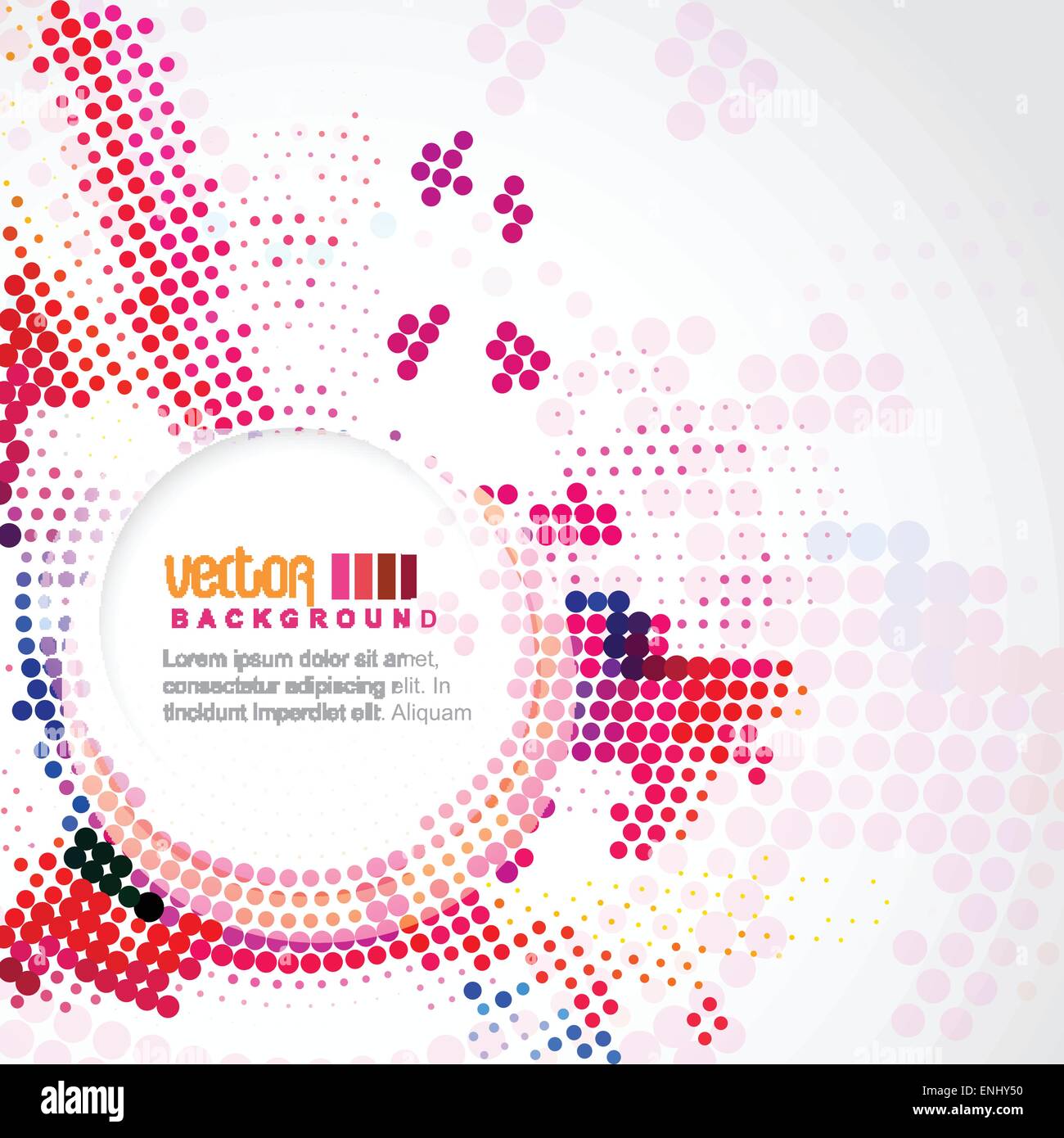 vector colorful creative circles background design Stock Vector Image ...