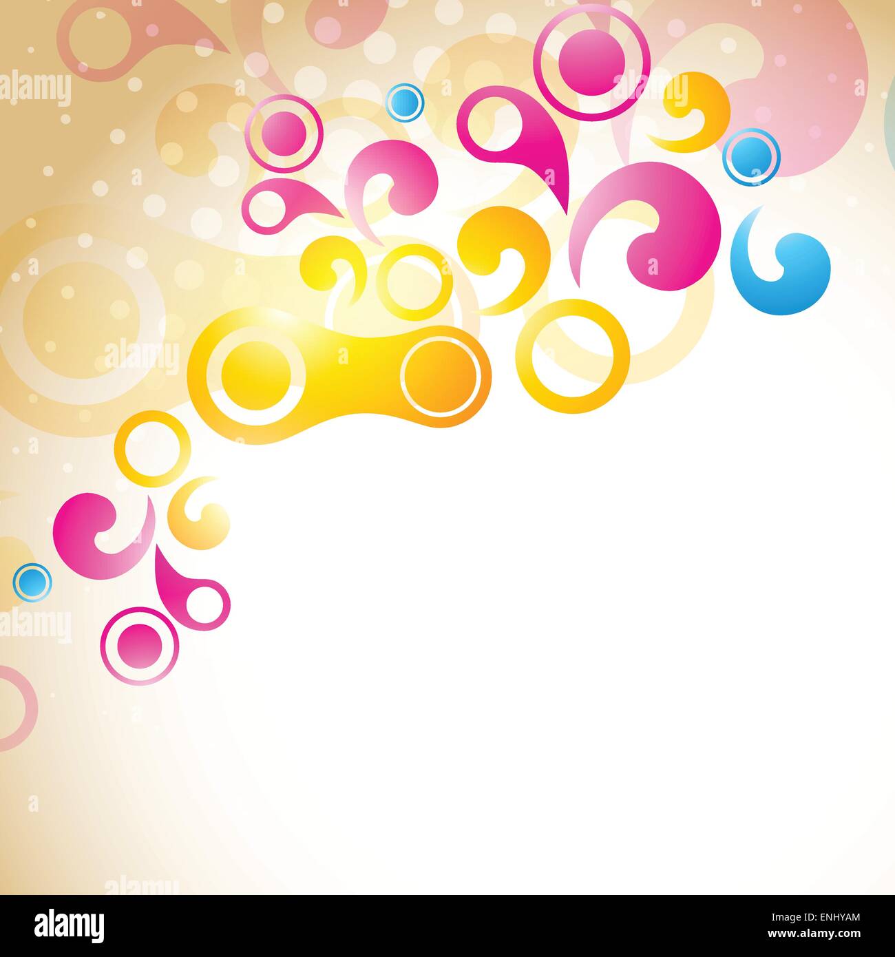 beautiful shape vector colorful design Stock Vector Image & Art - Alamy