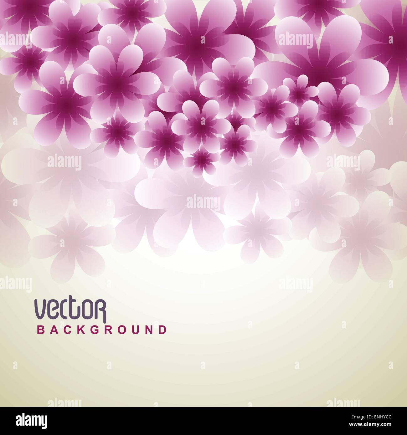 vector flower background art Stock Vector Image & Art - Alamy