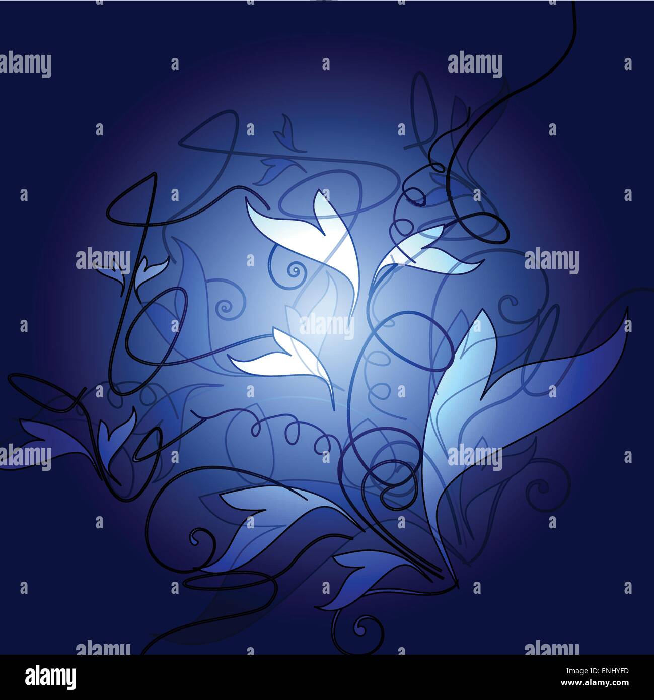 abstract flower background design Stock Vector Image & Art - Alamy