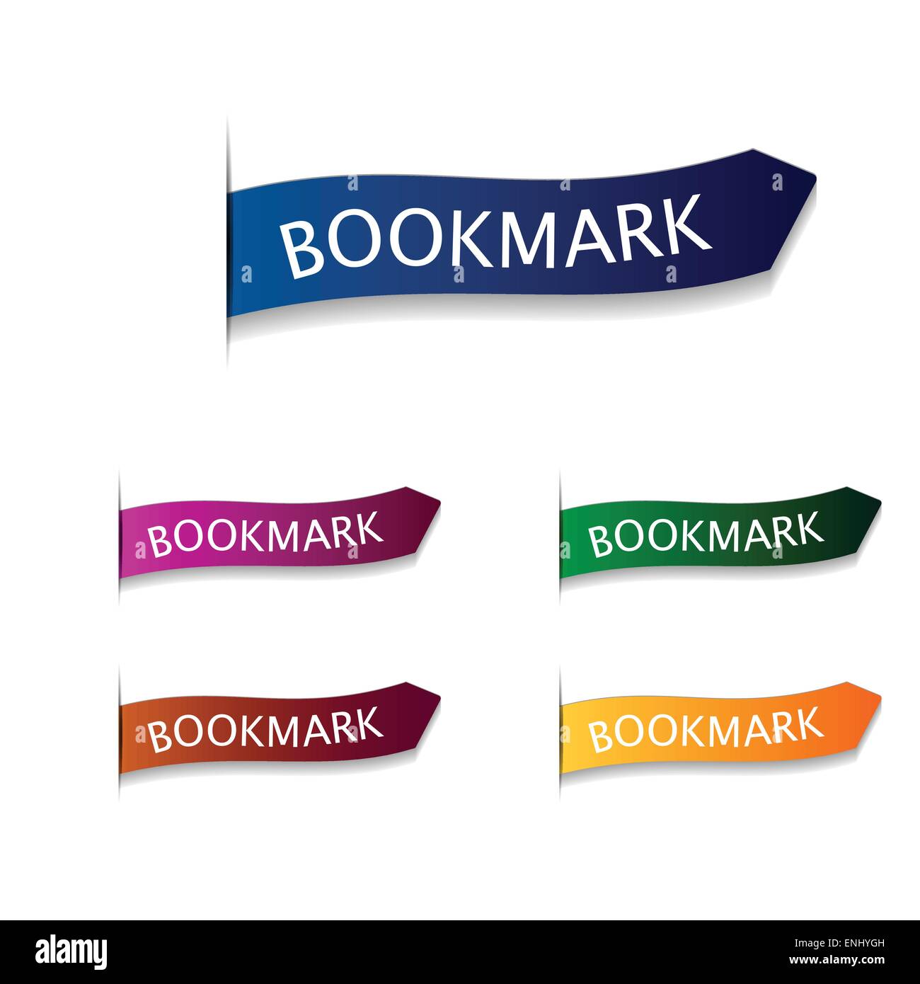 stylish vector bookmark vector design Stock Vector Image & Art - Alamy