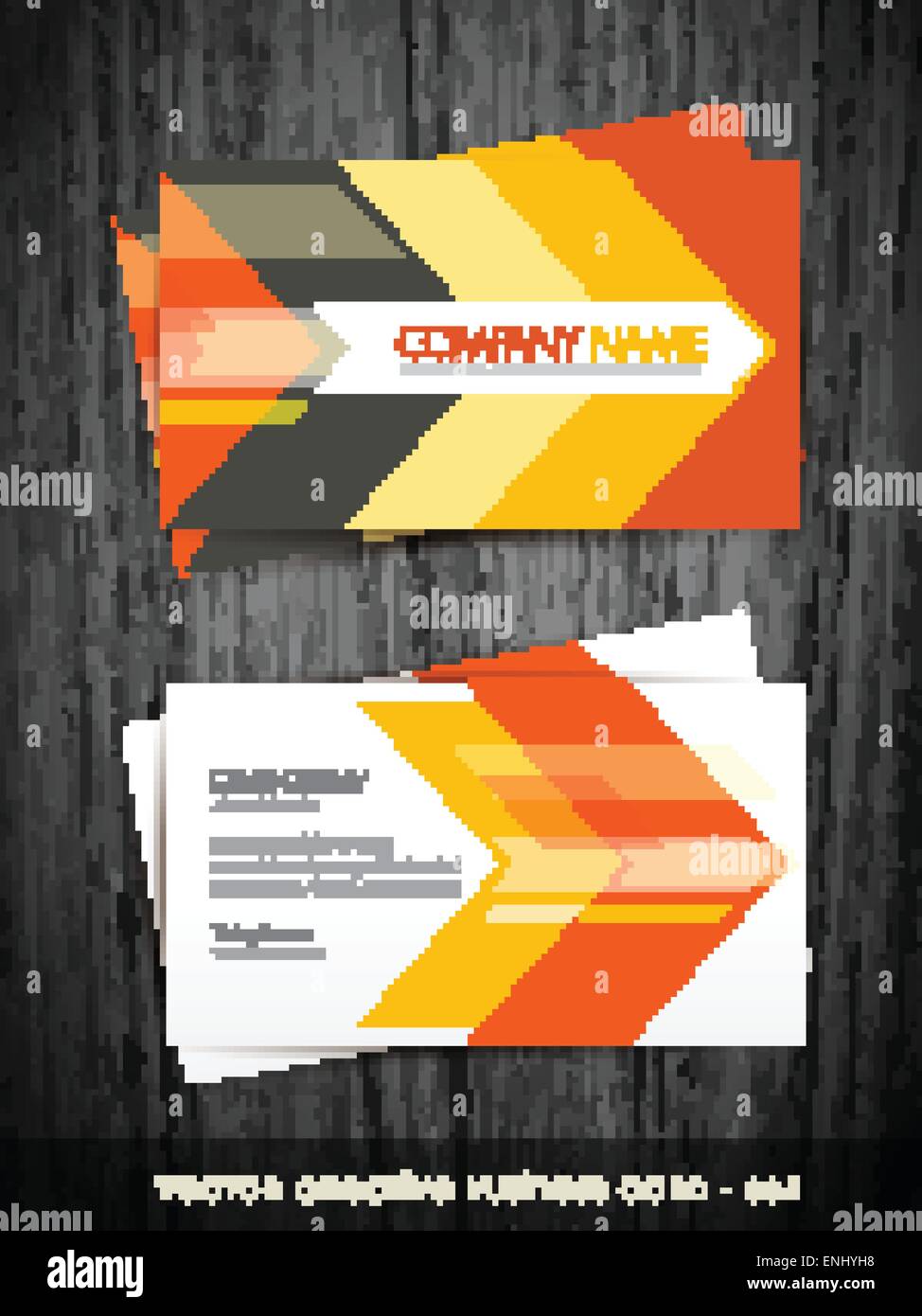 Business card vector design hi-res stock photography and images - Alamy