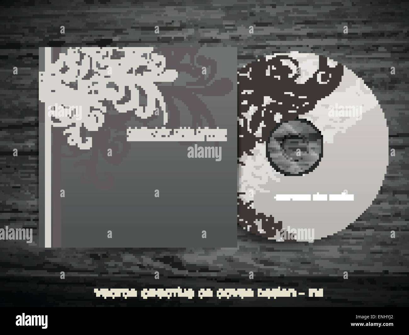 Cd cover art Stock Vector Images - Alamy