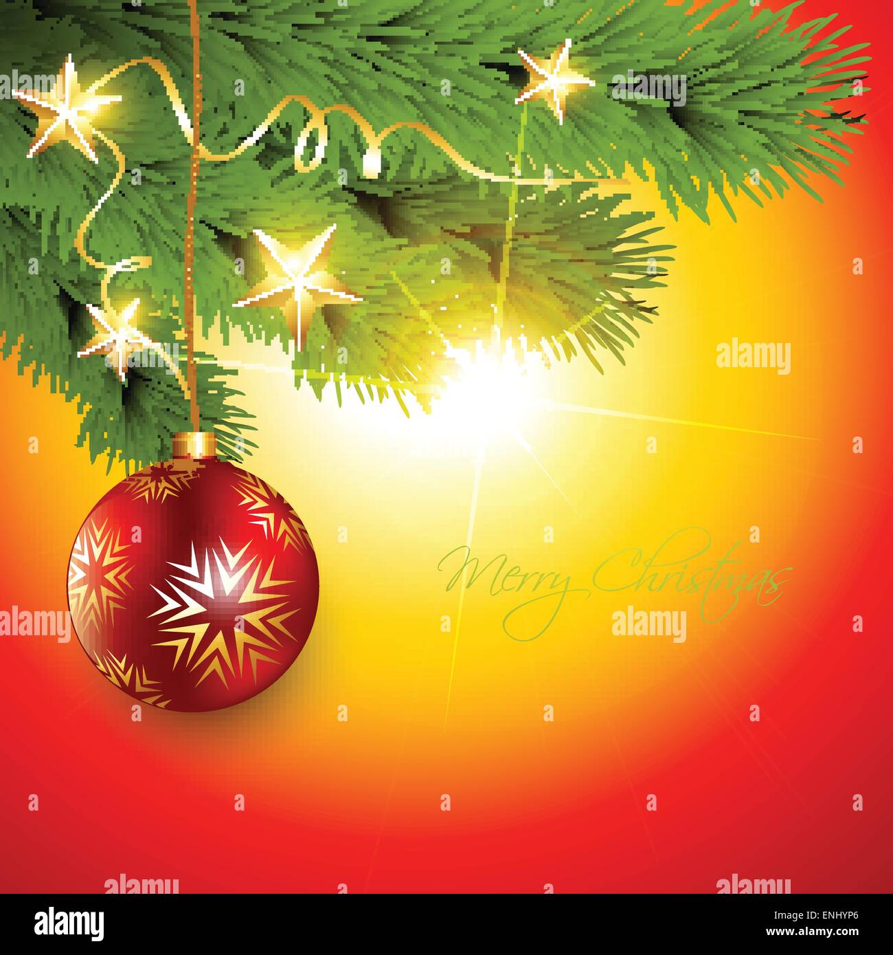 christmas background with space for your text Stock Vector Image & Art ...