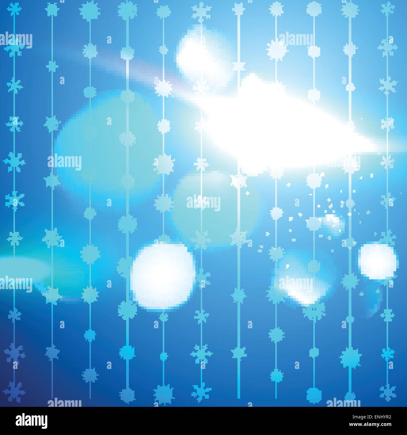beautiful blue vector background illustration Stock Vector Image & Art ...