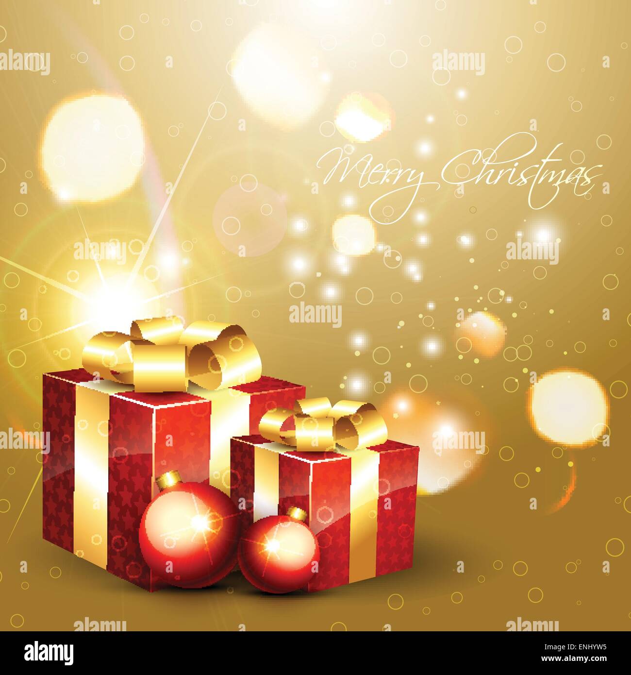 beautiful vector gift box illustration Stock Vector Image & Art - Alamy