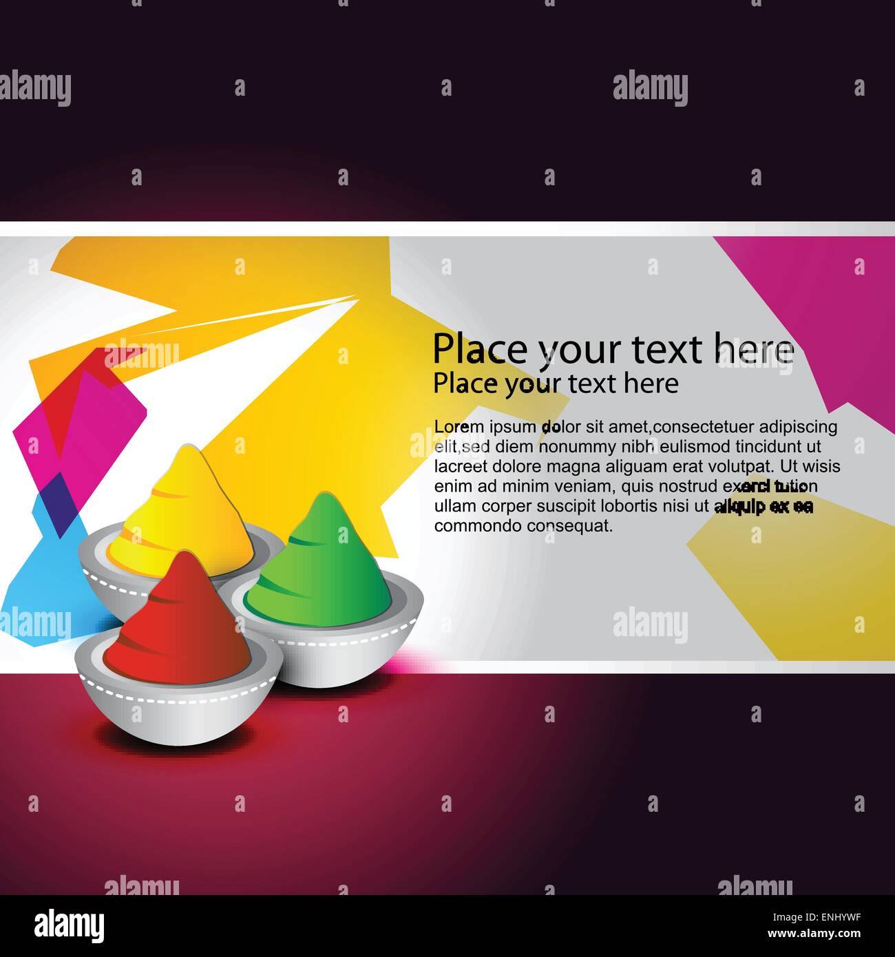 abstract holi vector background design Stock Vector Image & Art - Alamy