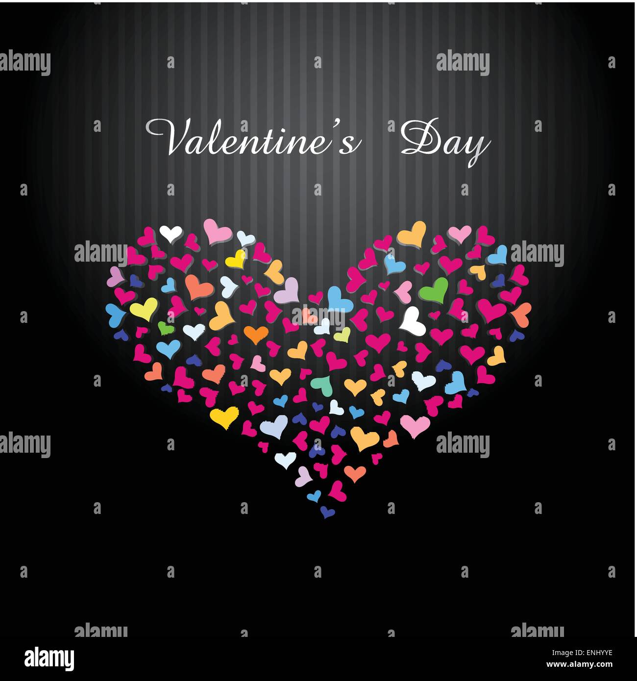 stylish vector heart background Stock Vector Image & Art - Alamy