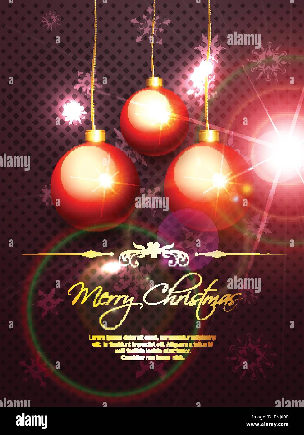 vector shiny merry christmas background design Stock Vector Image & Art ...
