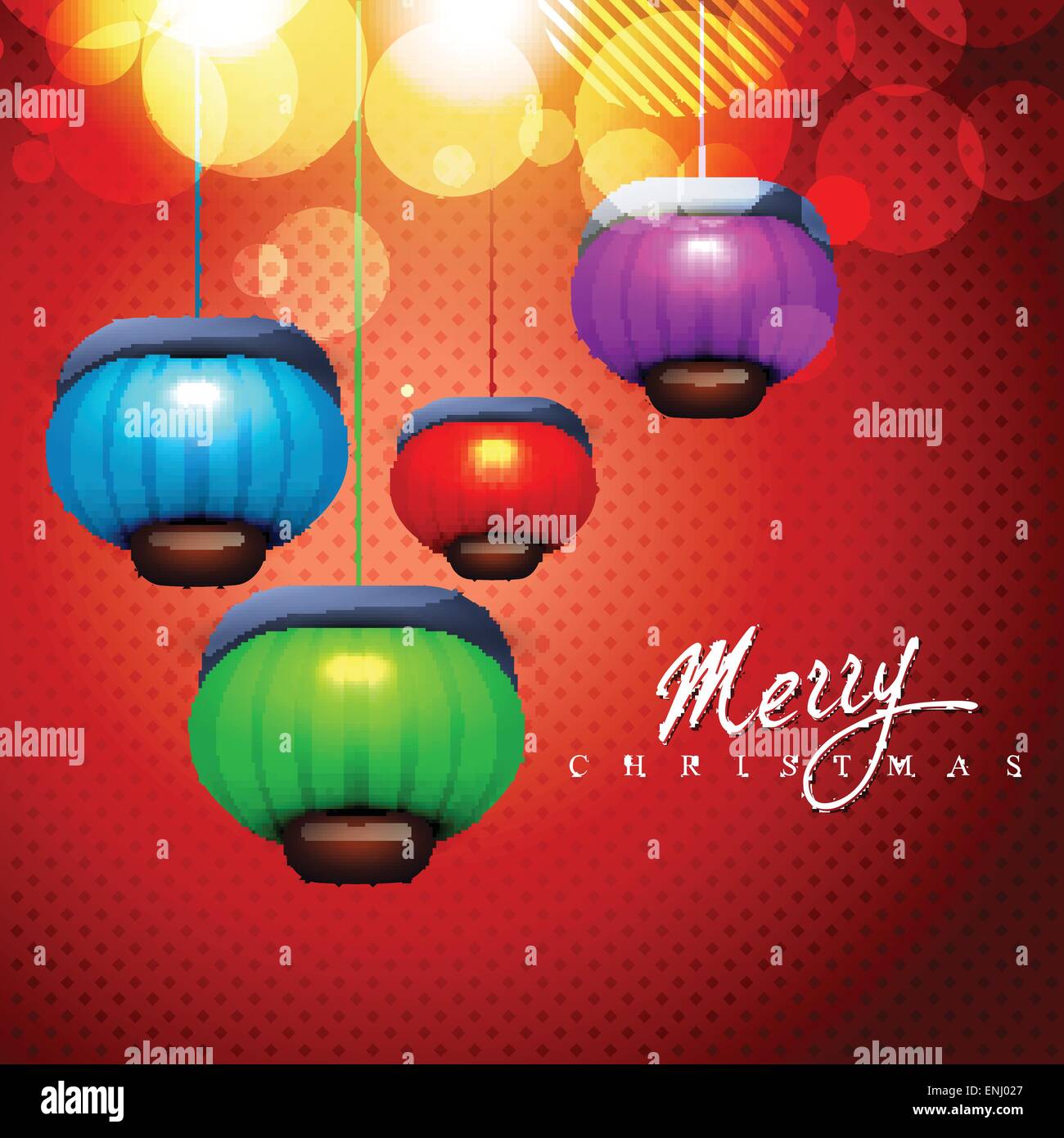 Hanging tree lamp Stock Vector Images - Alamy