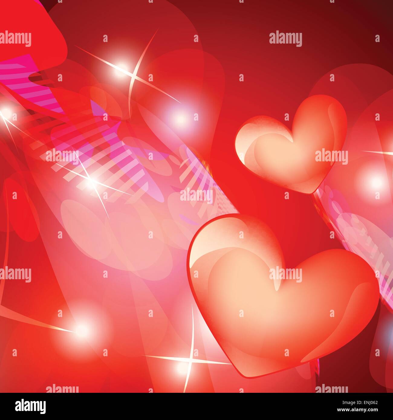 beautiful heart background design art Stock Vector Image & Art - Alamy