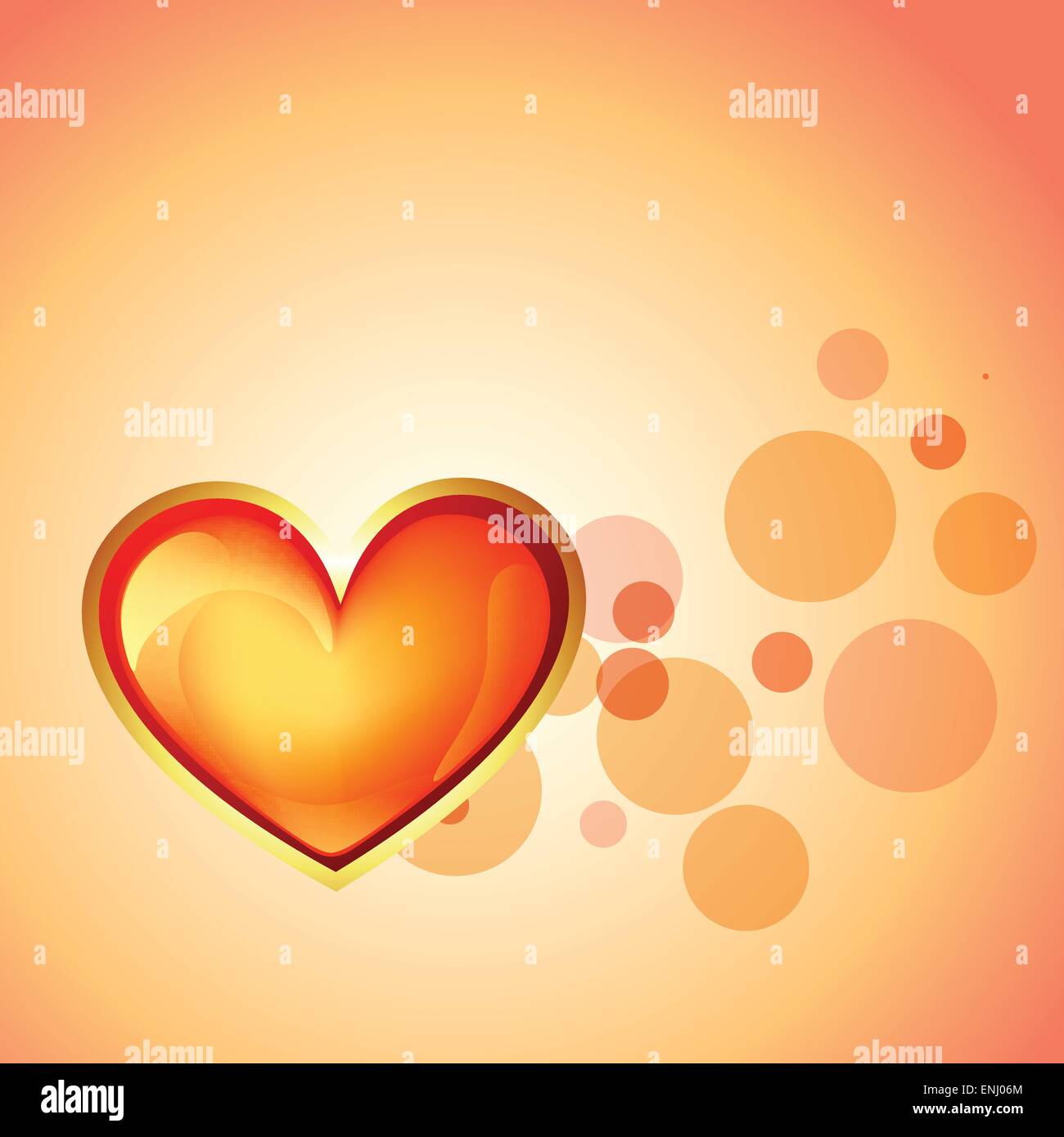 stylish vector heart background design Stock Vector Image & Art - Alamy