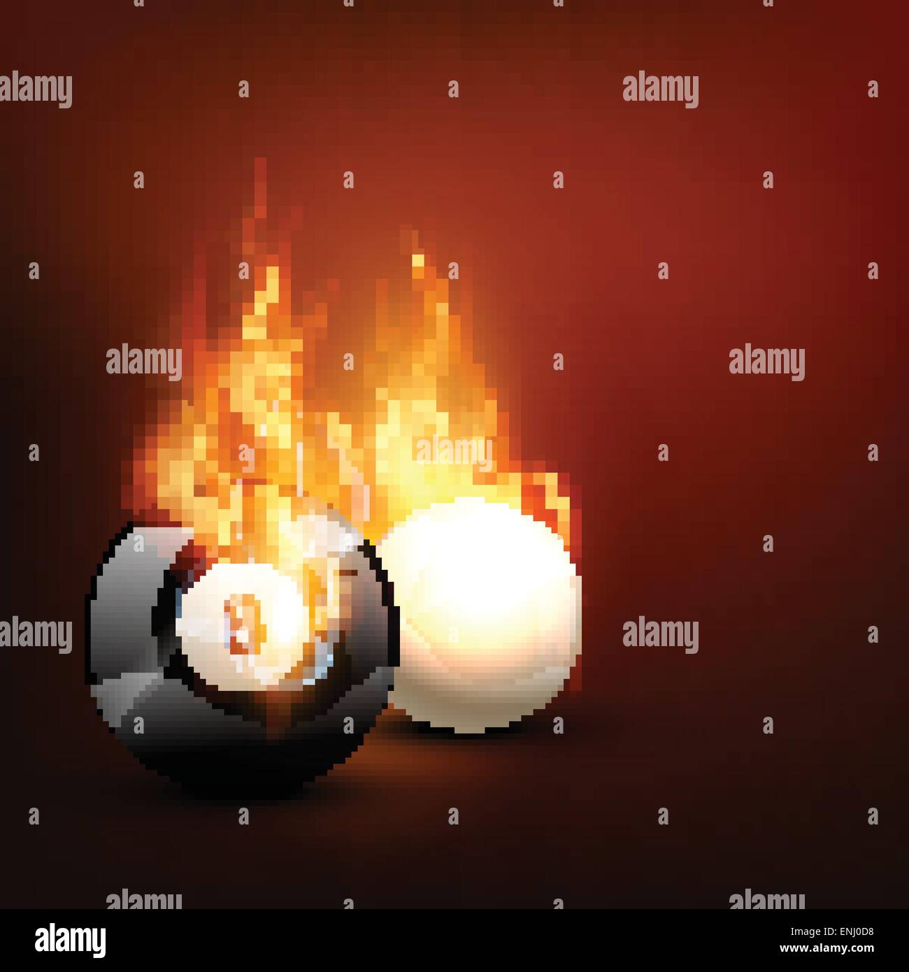 Pool game Stock Vector Images - Alamy