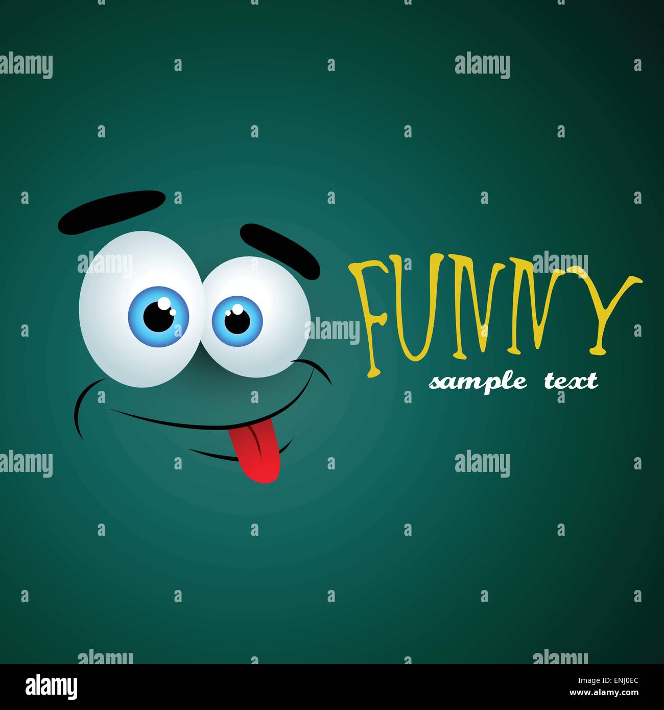 vector funny emotion background Stock Vector Image & Art - Alamy