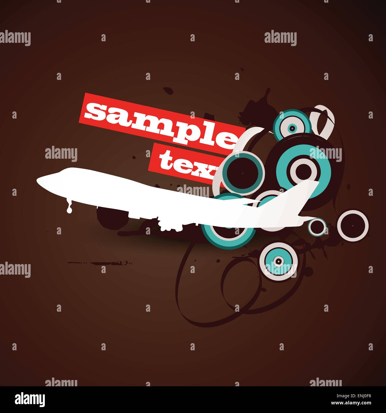vector airplane background design art Stock Vector Image & Art - Alamy