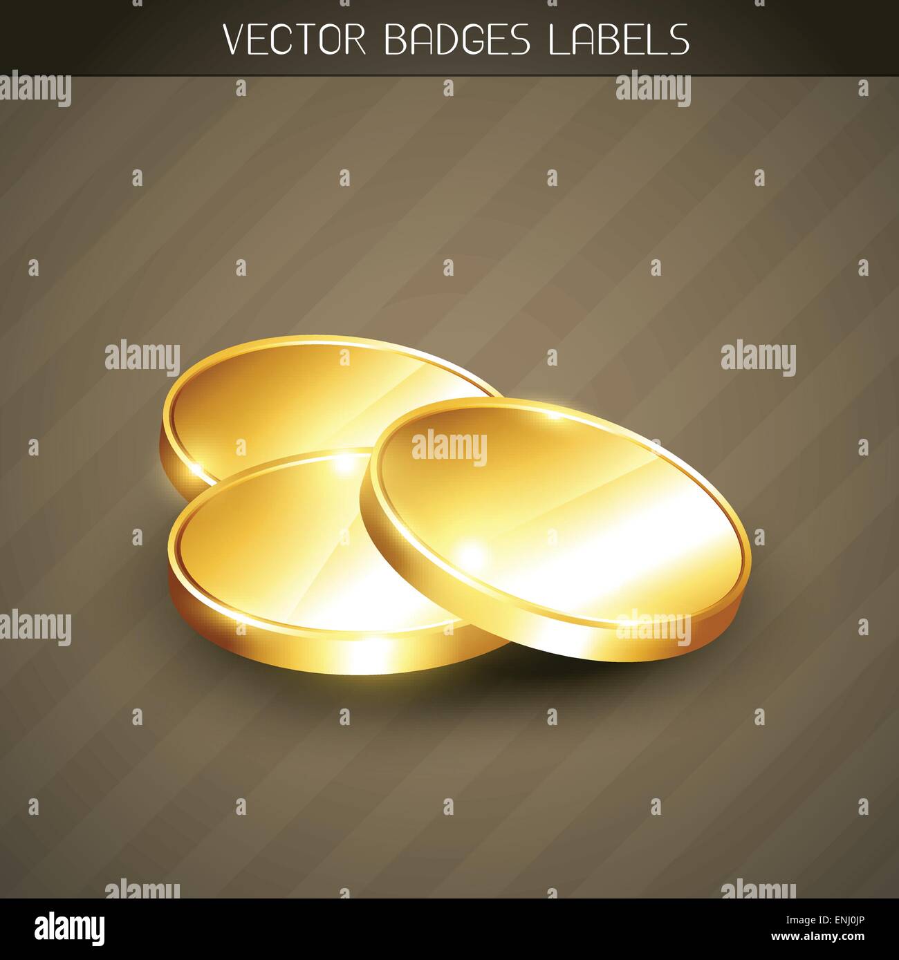 vector golden coins design illustration Stock Vector Image & Art - Alamy