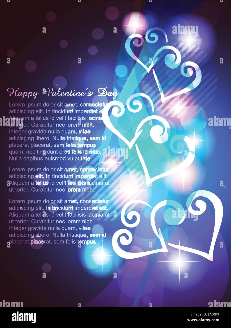 beautiful shiny heart background design Stock Vector Image & Art - Alamy