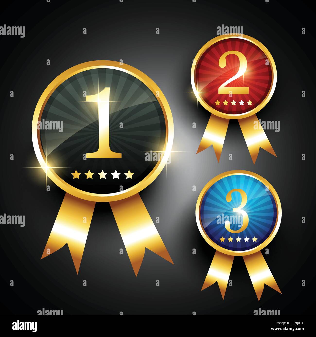 vector golden color ranking label sign Stock Vector Image & Art - Alamy