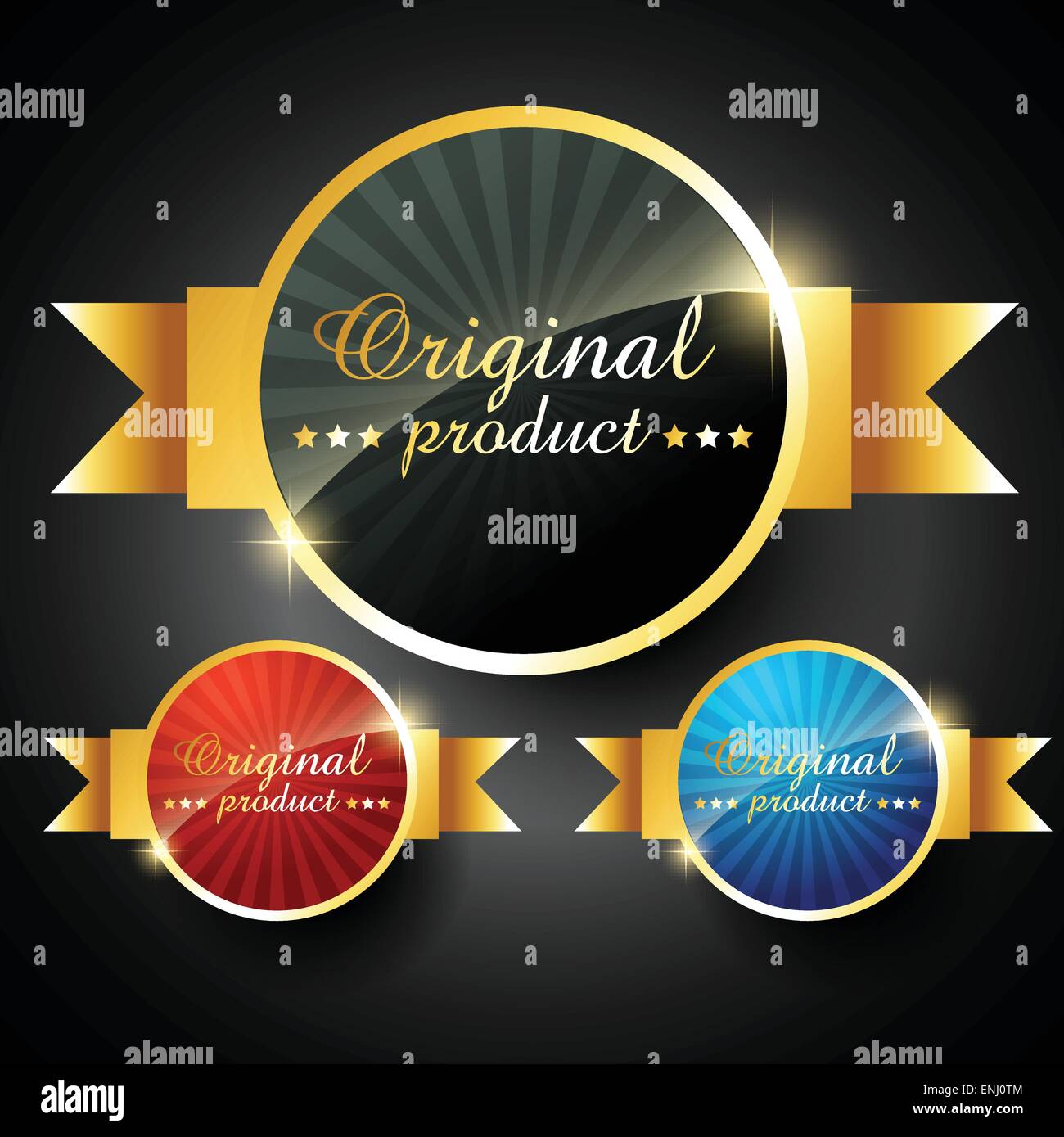 vector original product promotion label sign Stock Vector Image & Art ...