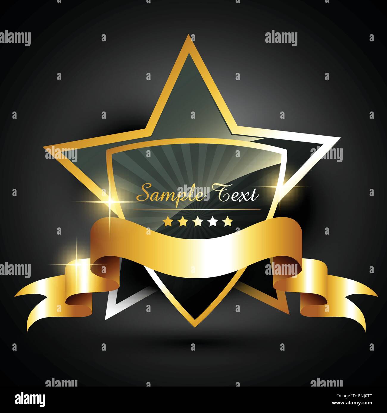 Gold gilt frame Stock Vector Images - Alamy