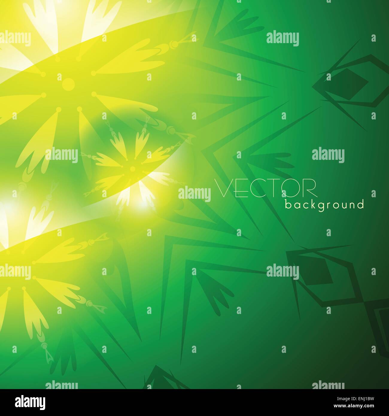 vector green glowing background design Stock Vector Image & Art - Alamy