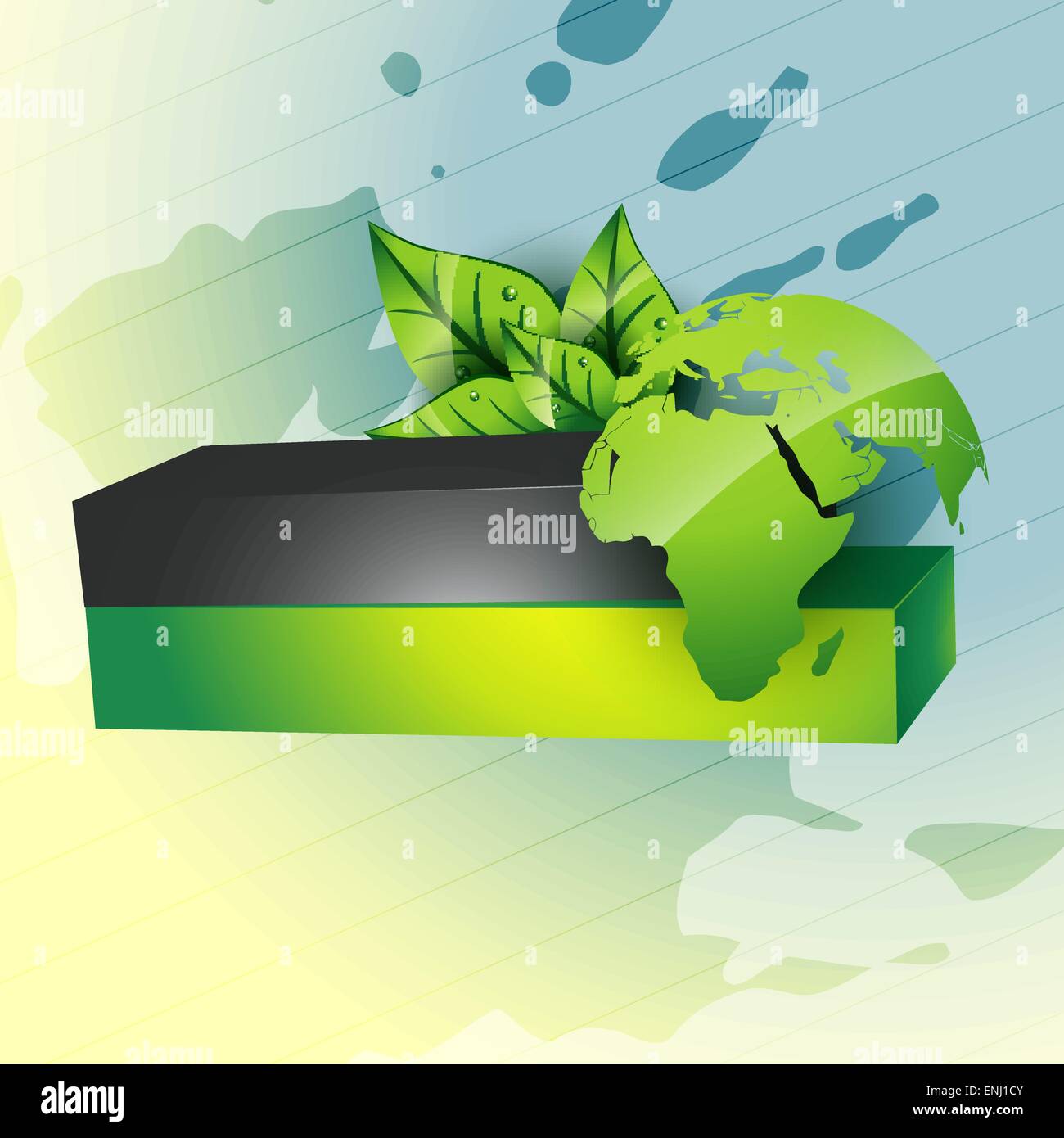 eco style vector earth background Stock Vector Image & Art - Alamy