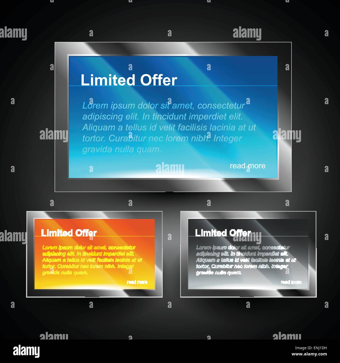 shiny display box with space for your text Stock Vector Image & Art - Alamy