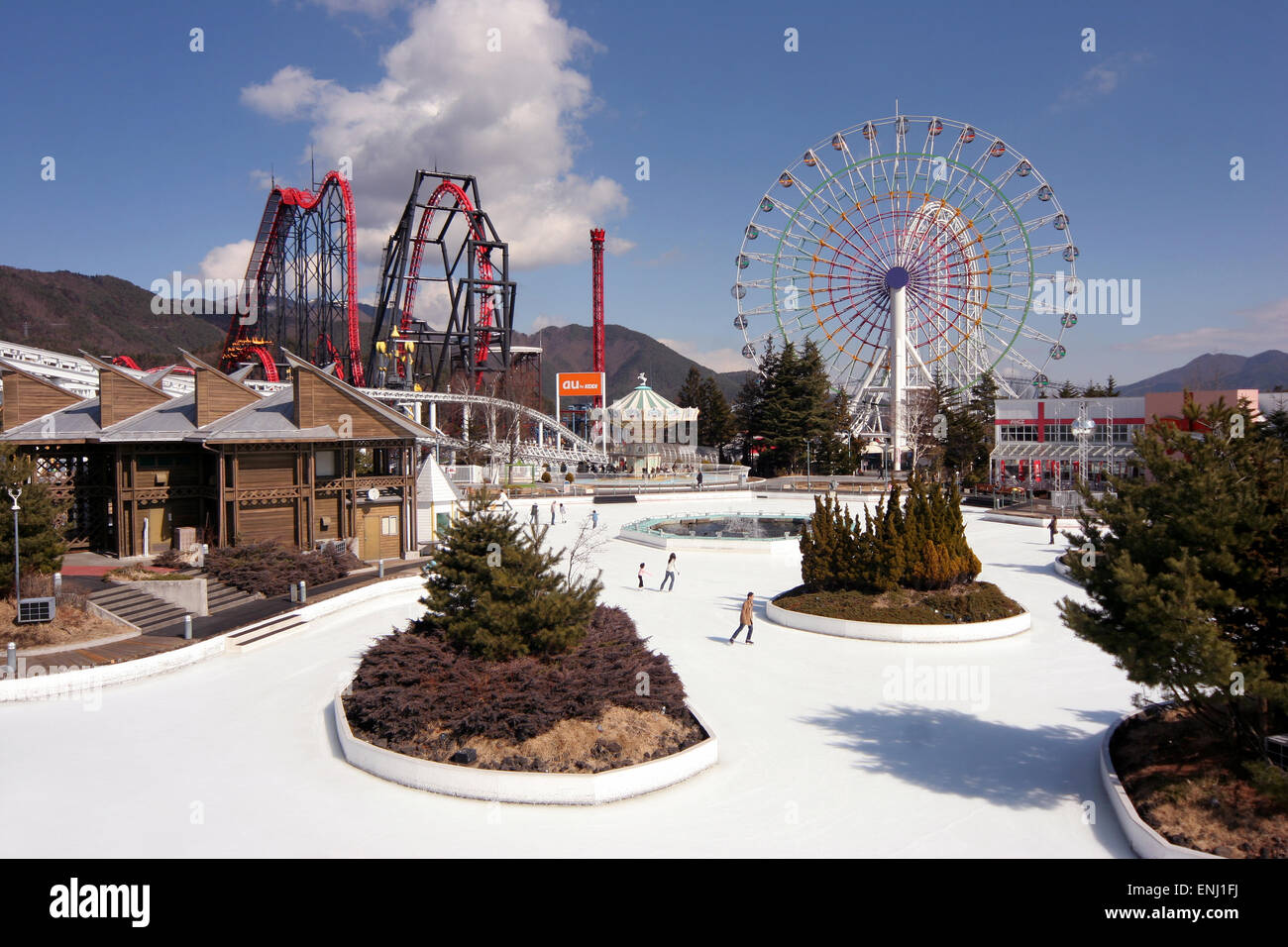 Fuji q highland amusement park japan hi-res stock photography and ...