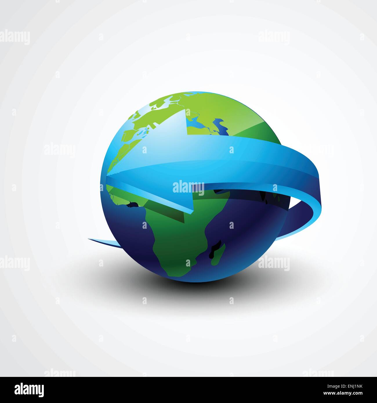 vector earth arrow concept design Stock Vector Image & Art - Alamy