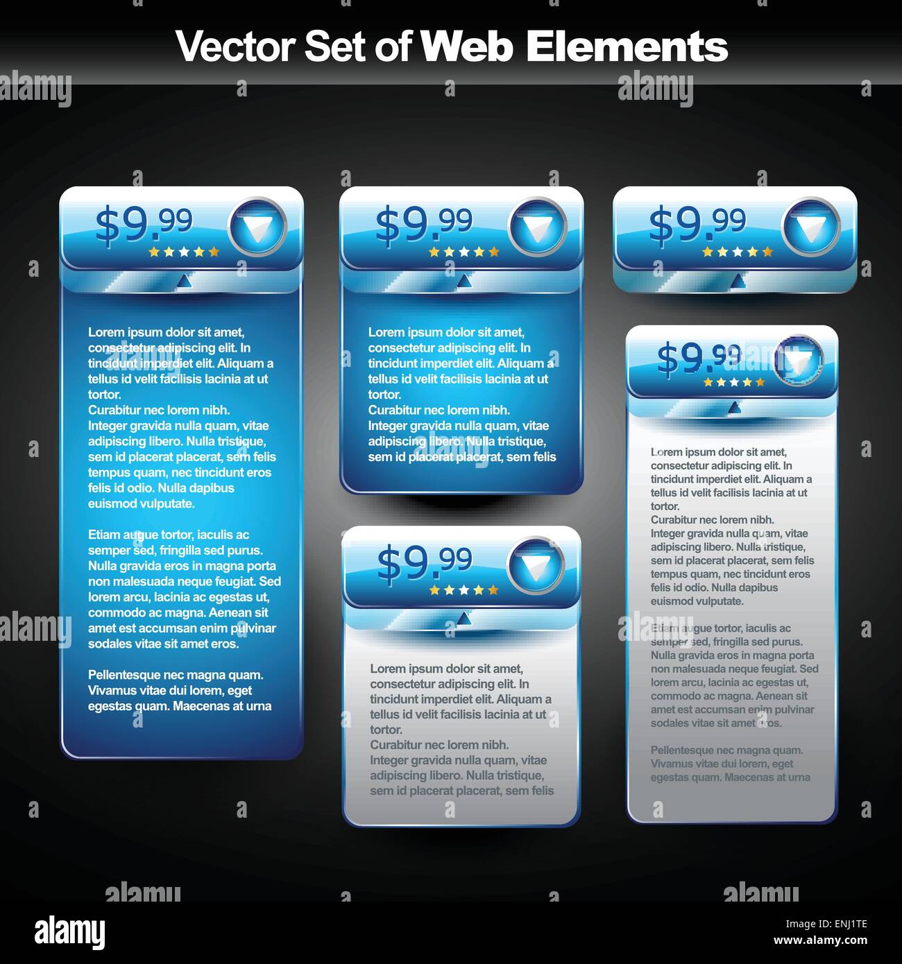 Advertisement text display Stock Vector Images - Alamy