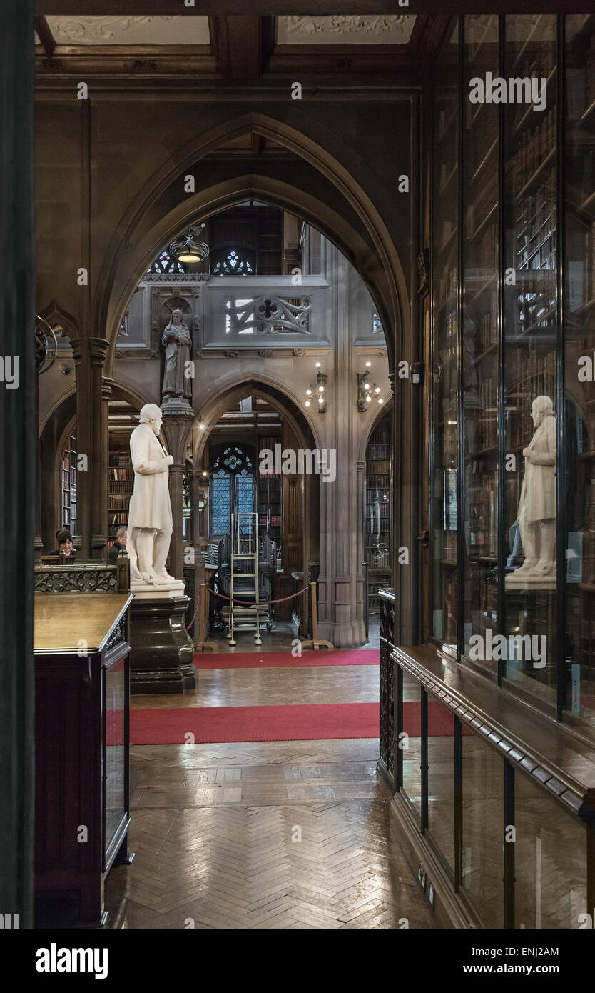 A view in The John Ryland library Stock Photo - Alamy