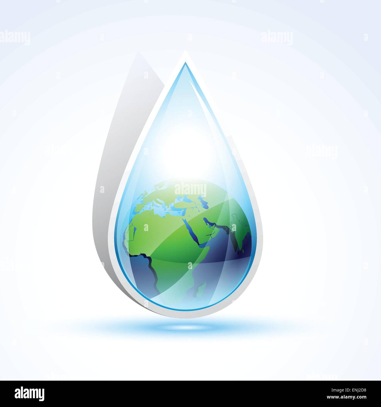 vector save earth background illustration Stock Vector Image & Art - Alamy