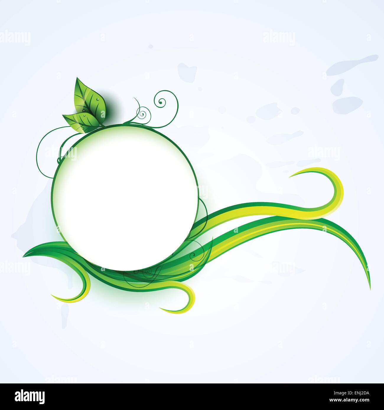 vector green eco background with space for your text Stock Vector Image ...