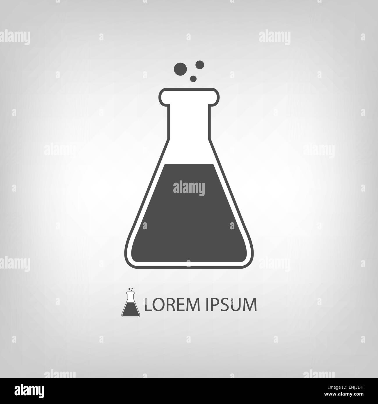 Flask logo hi-res stock photography and images - Alamy