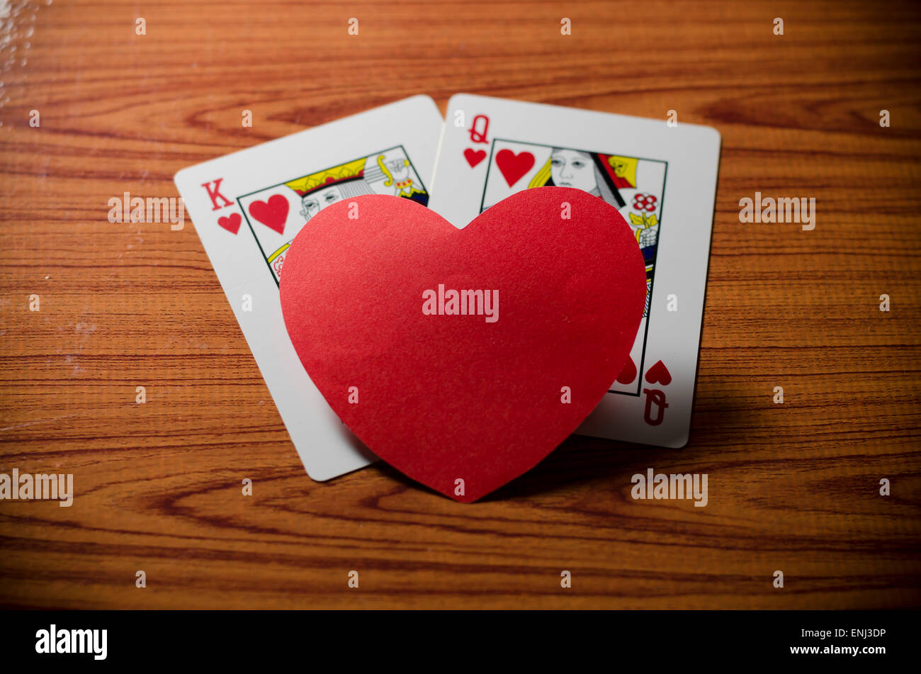 Love king queen card hi-res stock photography and images - Alamy