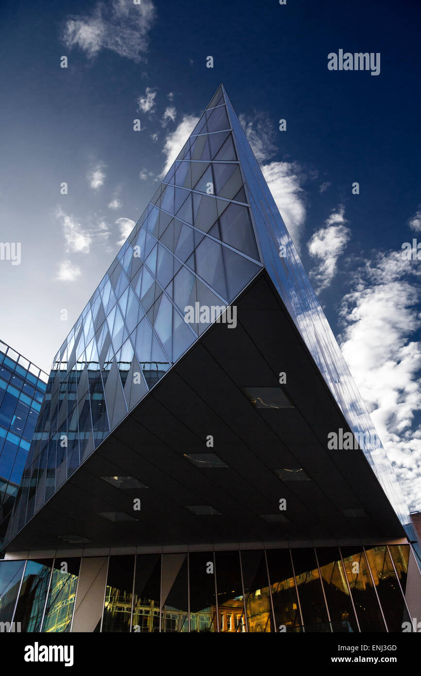 Modern Triangle Building