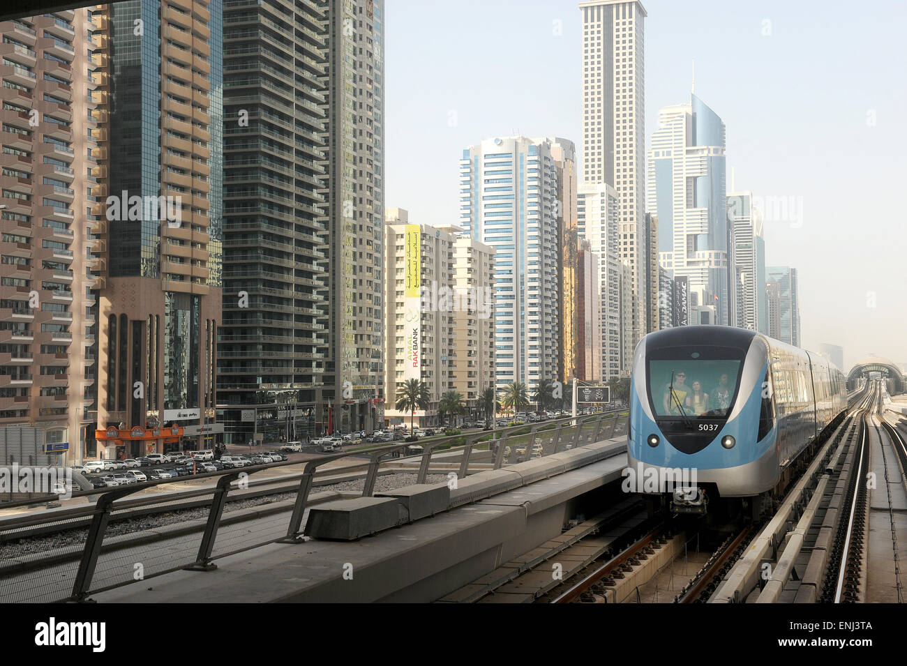 Dubai metro, urban transportation system in Dubai , United Arab ...