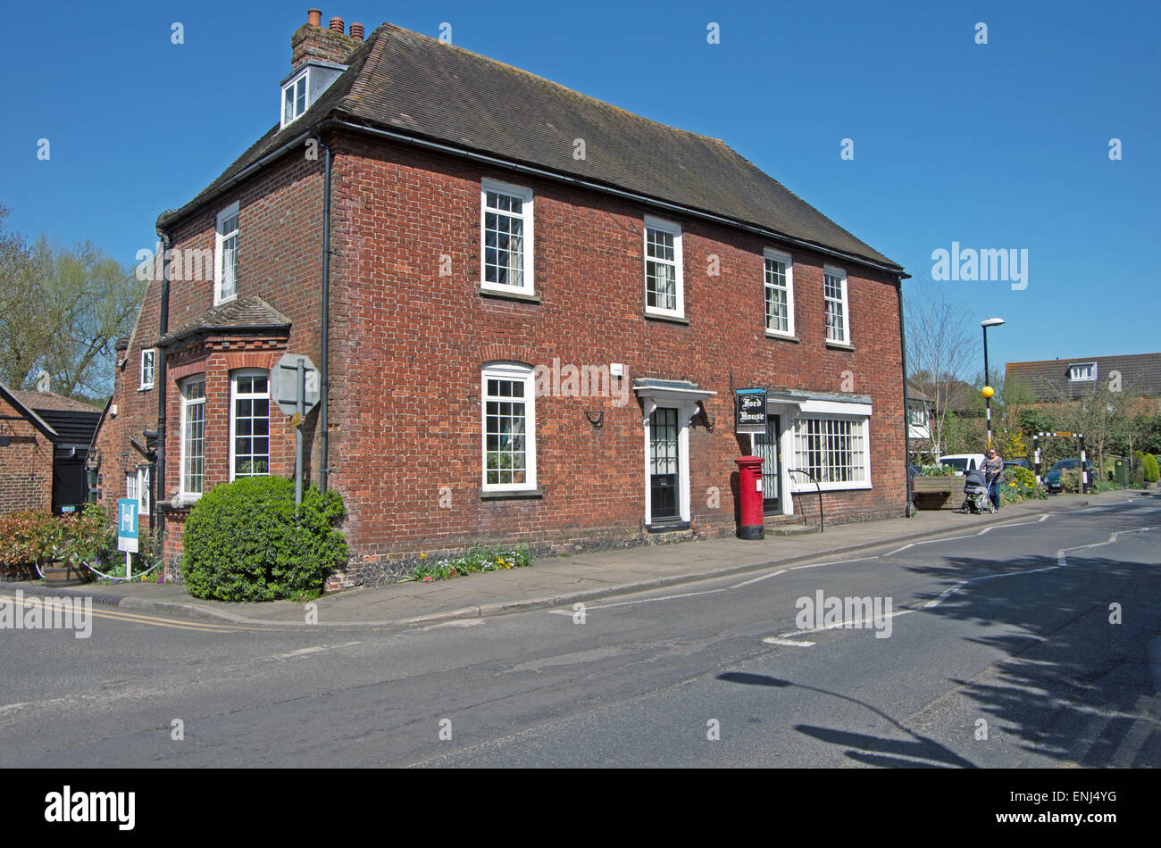 Eynsford House, Kent, England Stock Photo - Alamy