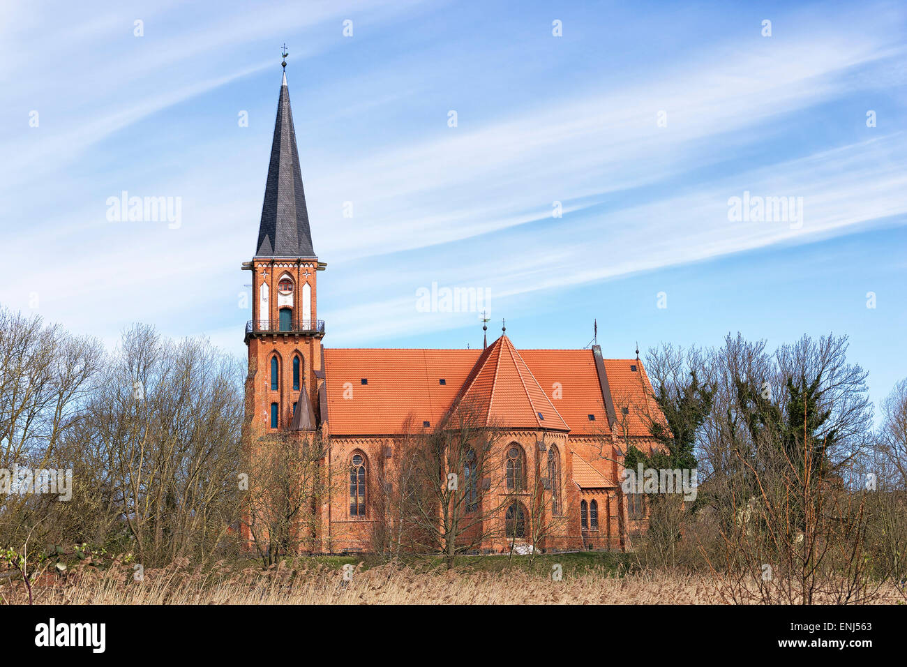 Red brick church berlin hi-res stock photography and images - Alamy