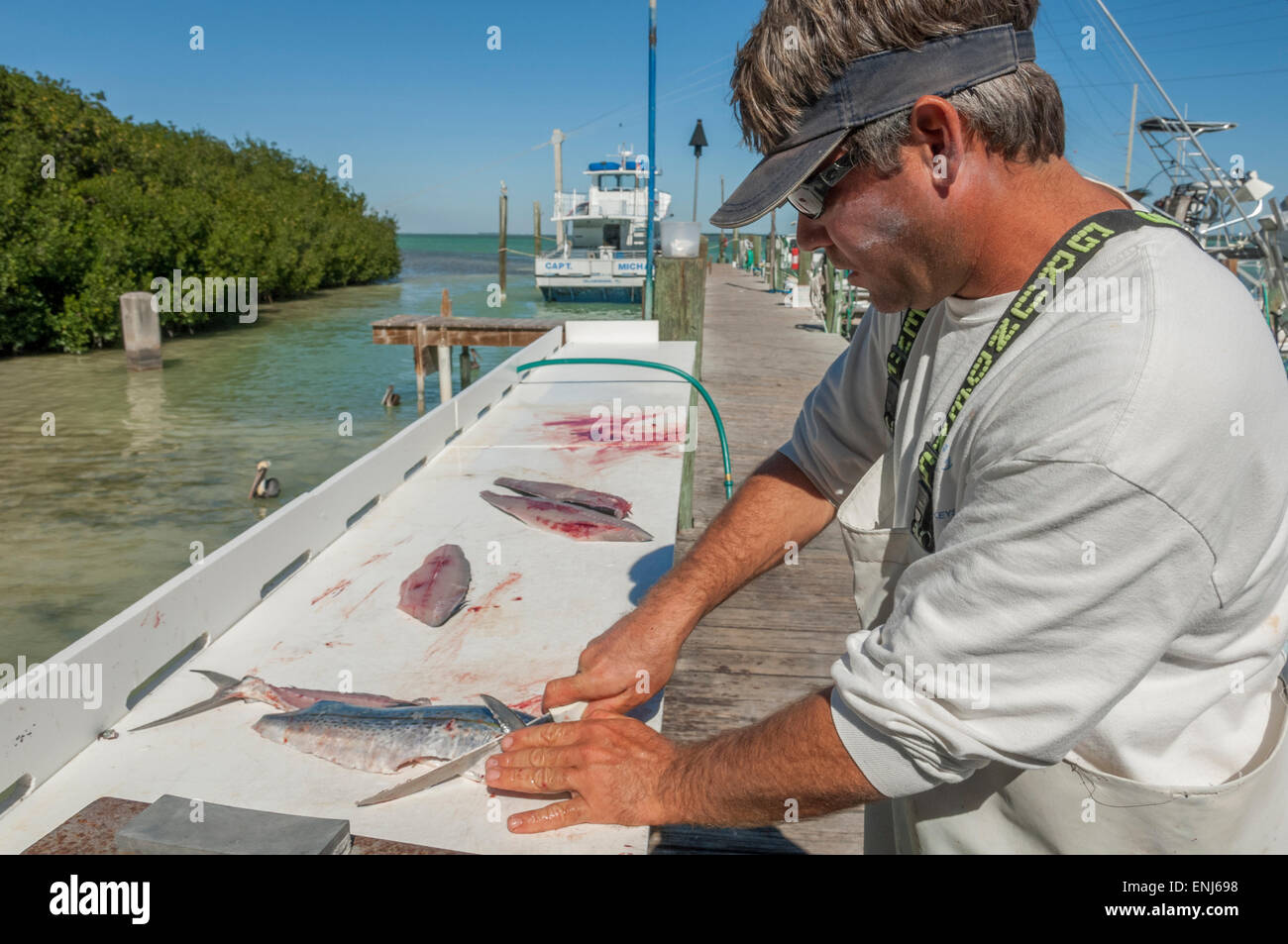 Filleting a fish hi-res stock photography and images - Alamy