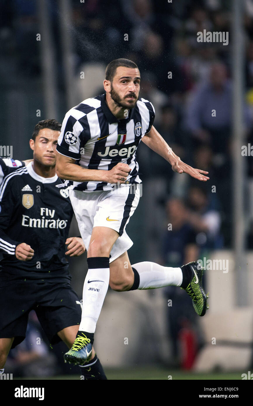 Turin, Italy. 5th May, 2015. Leonardo Bonucci (Juventus) Football ...