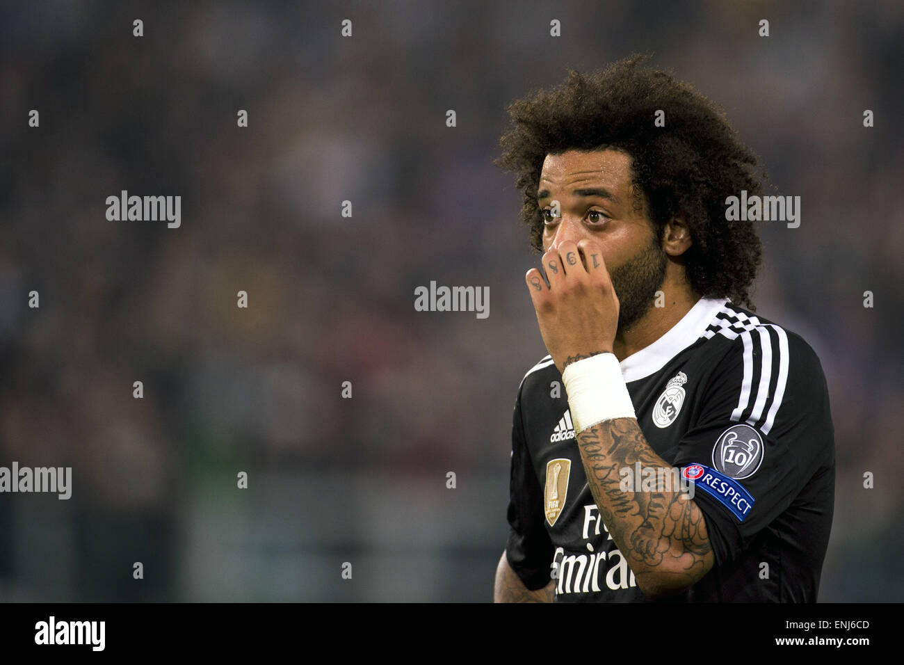 Uefa champions league final juventus and real madrid hi-res stock ...