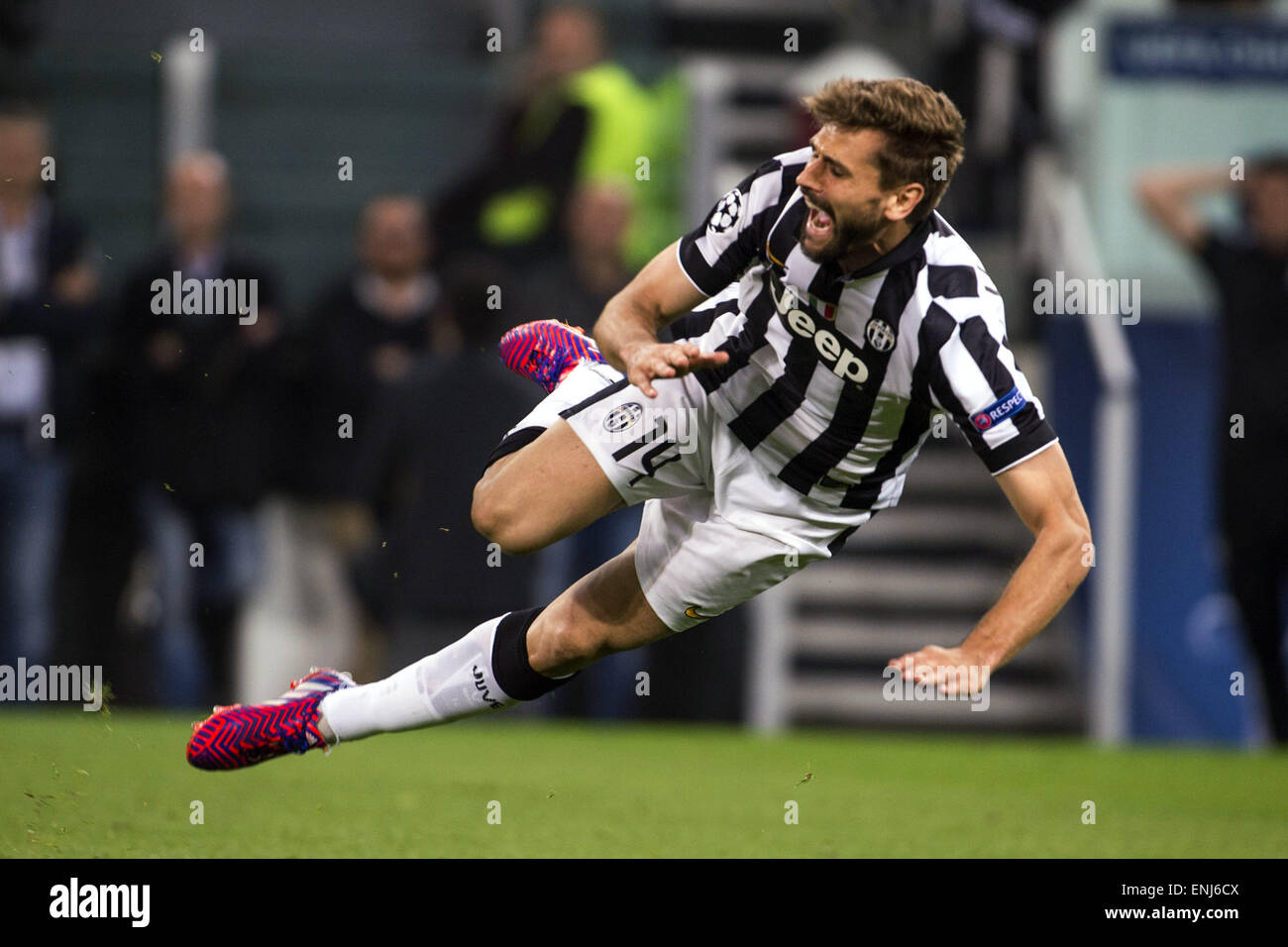 Turin, Italy. 5th May, 2015. Fernando Llorente (Juventus) Football ...