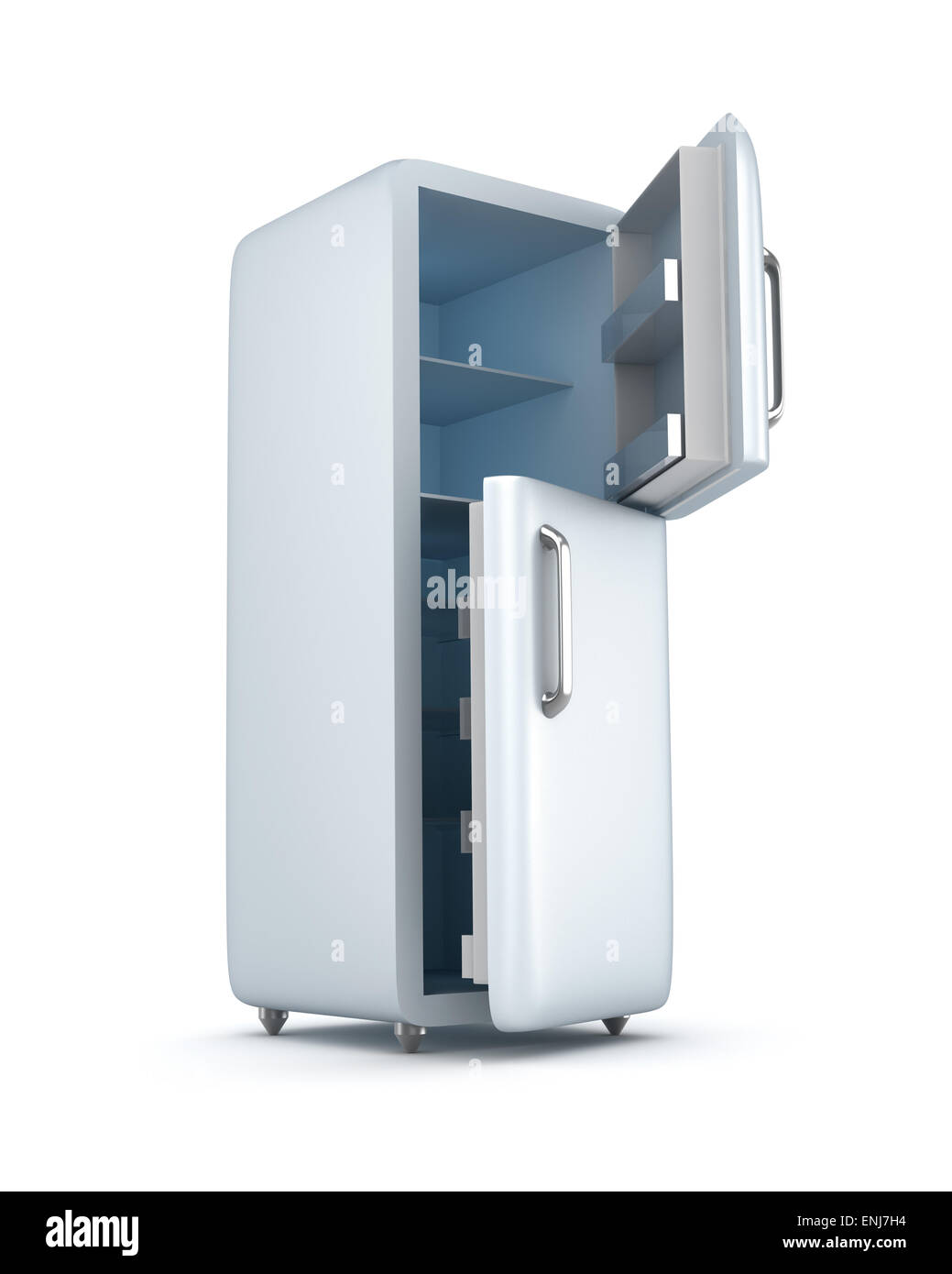 Modern kitchen doors open Cut Out Stock Images & Pictures - Alamy