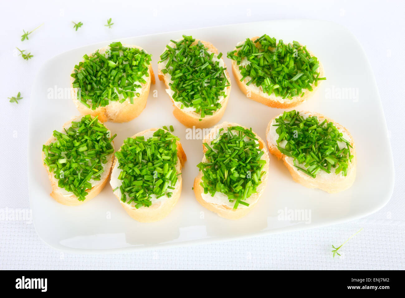 Chives and bread hi-res stock photography and images - Alamy
