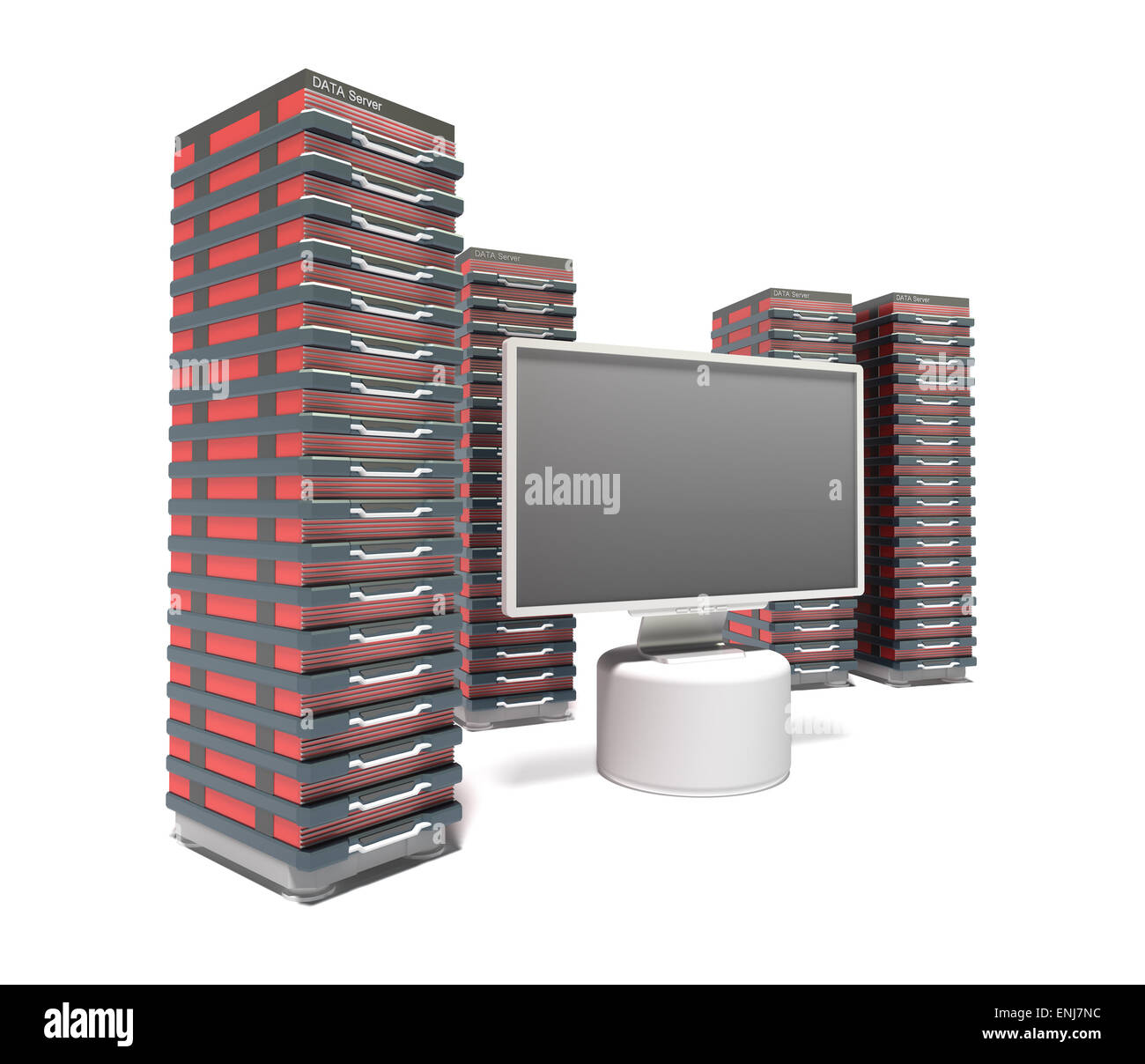 Monitor room Cut Out Stock Images & Pictures - Alamy