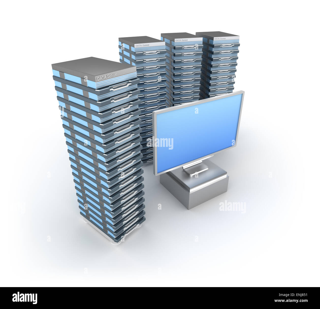 Monitor room Cut Out Stock Images & Pictures - Alamy